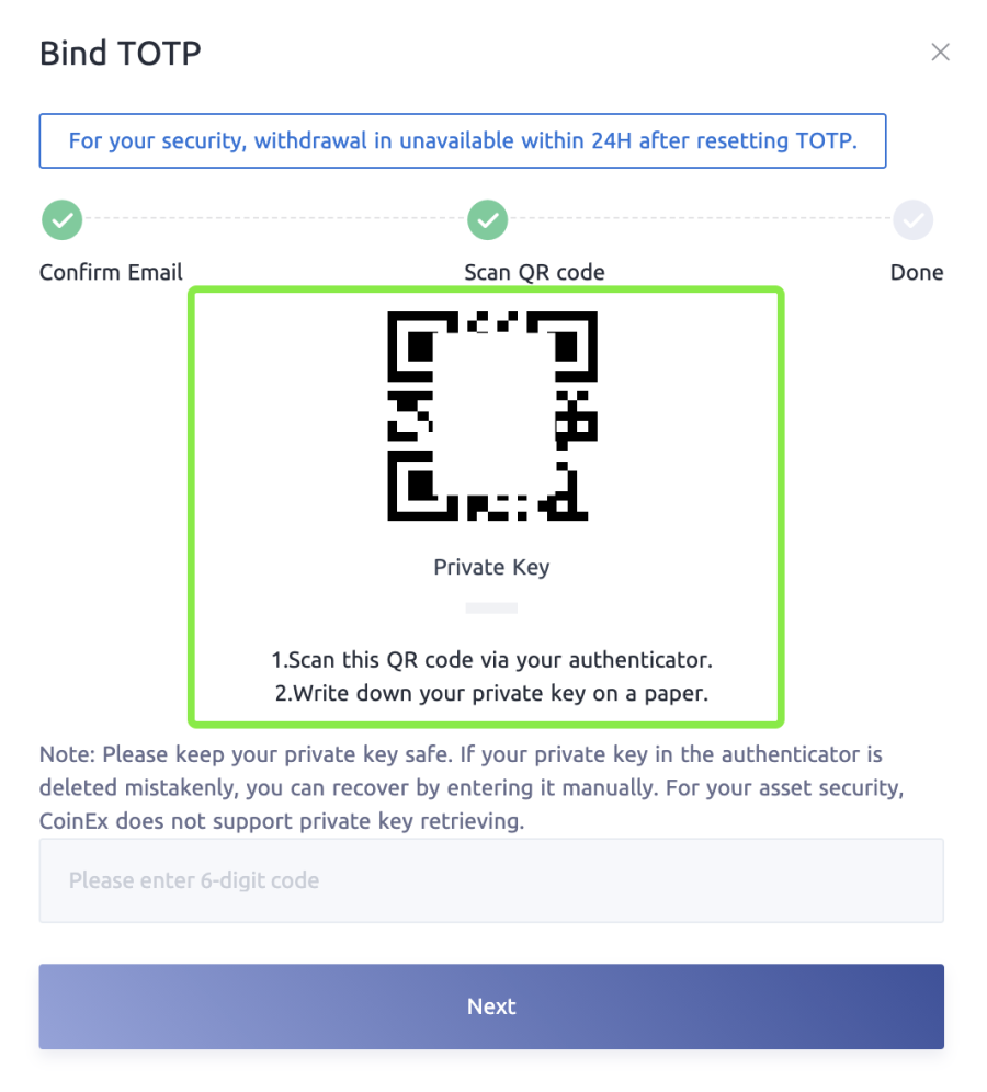 How to bind Google Authenticator in CoinEx - خوبو